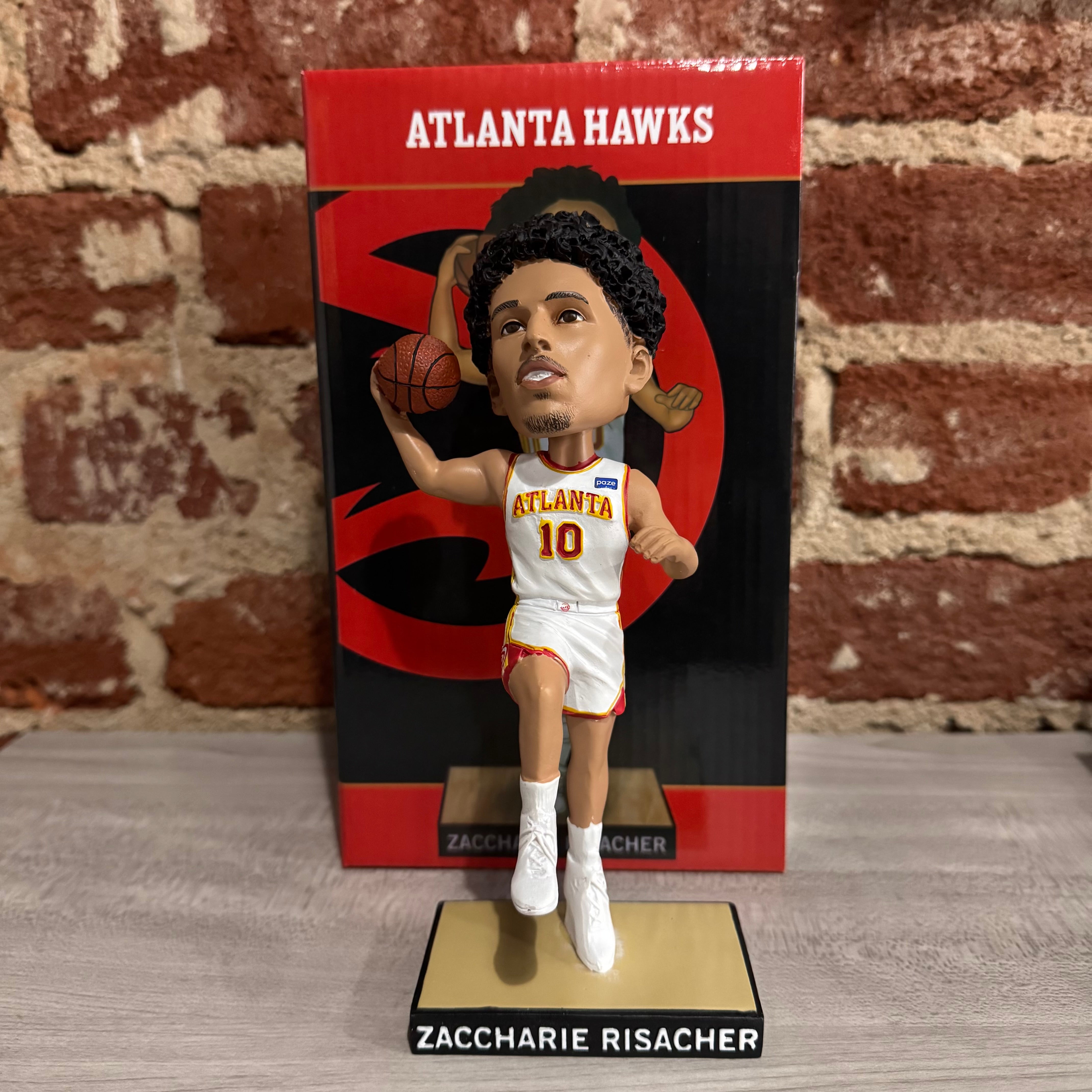 Zaccharie Risacher Atlanta Hawks Bobblehead 1/23/26 – Atlanta Bobbles