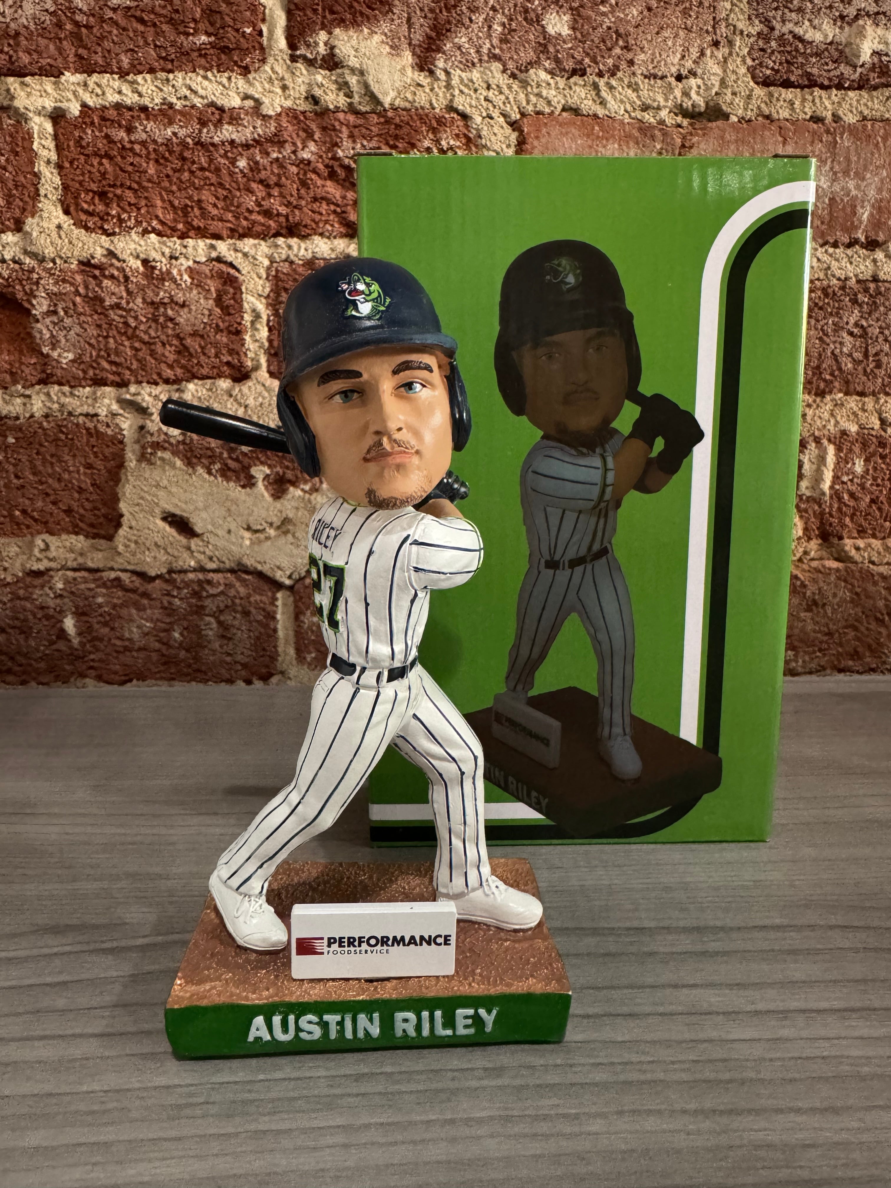 Austin Riley Gwinnett Stripers Bobblehead 6/15/24 – Atlanta Bobbles