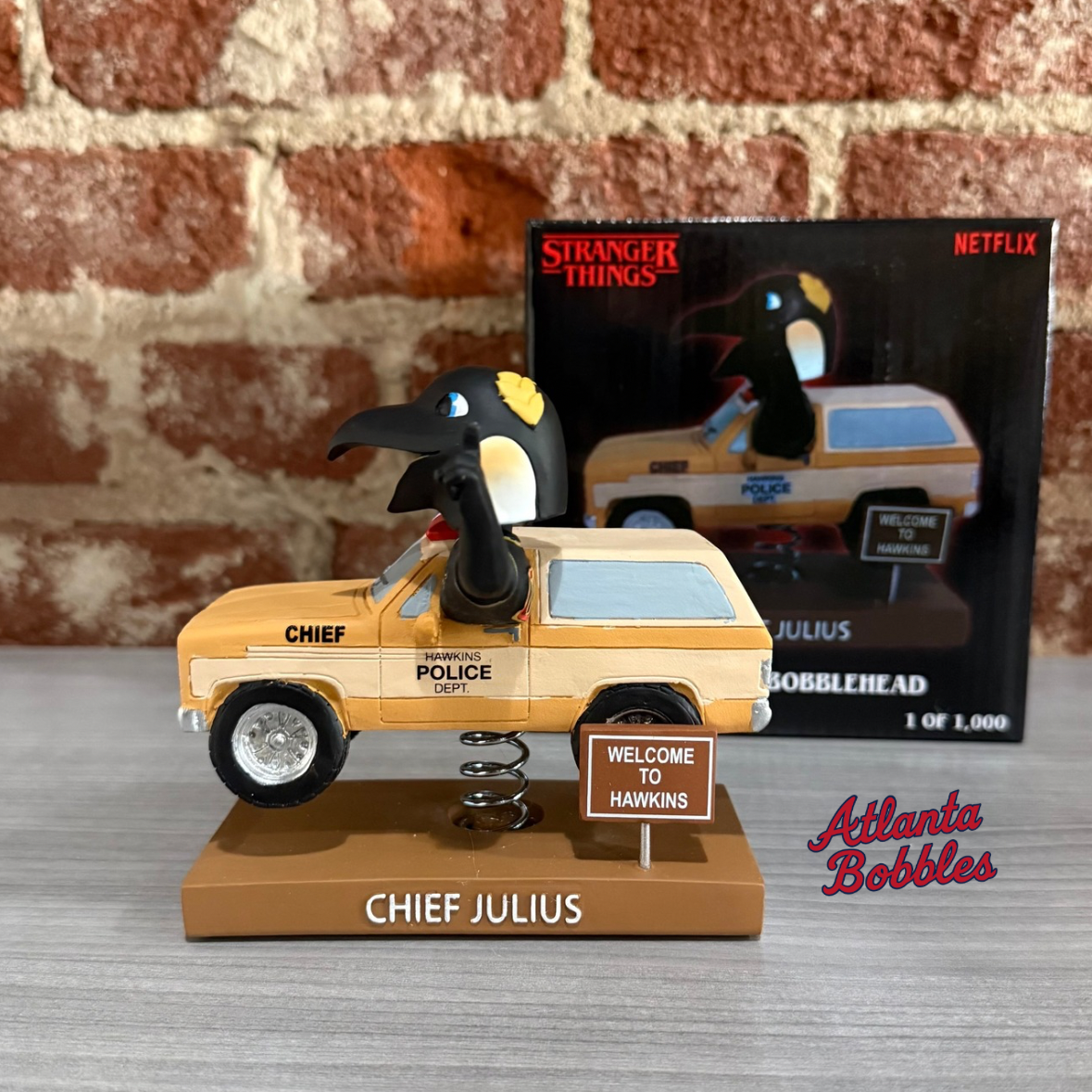 Chief Julius Stranger Things Bobblehead 8/28/25 – Atlanta Bobbles