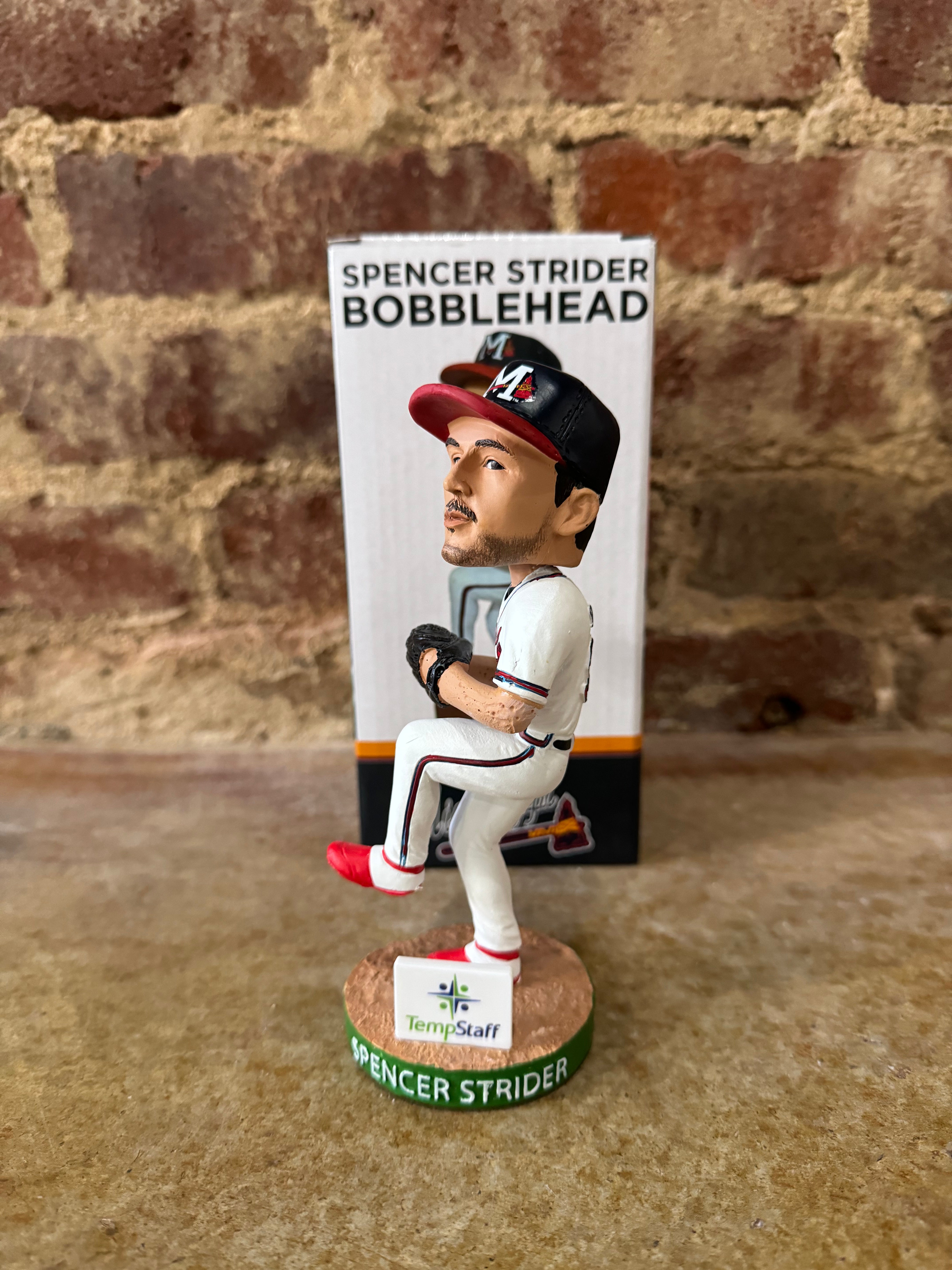 Spencer Strider Mississippi Braves Bobblehead 8/18/23 – Atlanta Bobbles