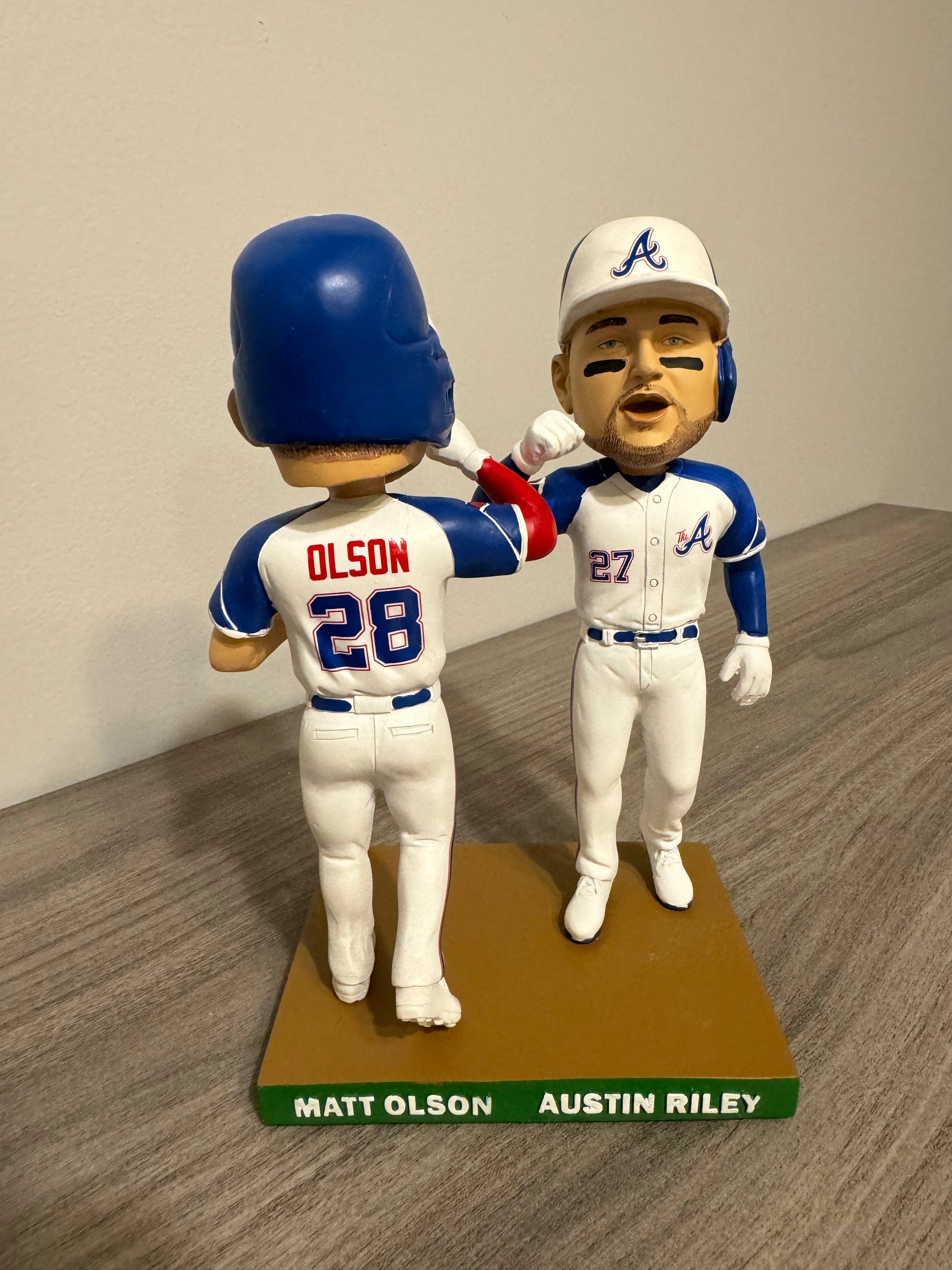 Austin Riley & Matt Olson A-List Bobblehead – Atlanta Bobbles