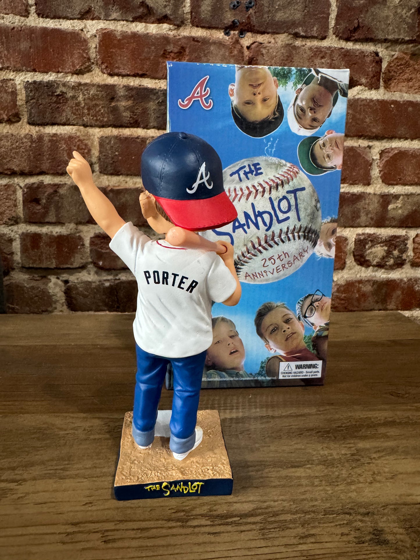 Ham Porter Sandlot Braves Bobblehead – Atlanta Bobbles