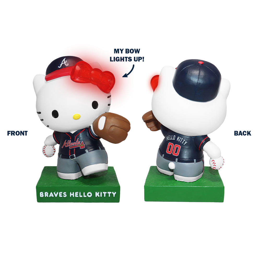 Atlanta Braves Hello Kitty Figurine 4/10/25 – Atlanta Bobbles