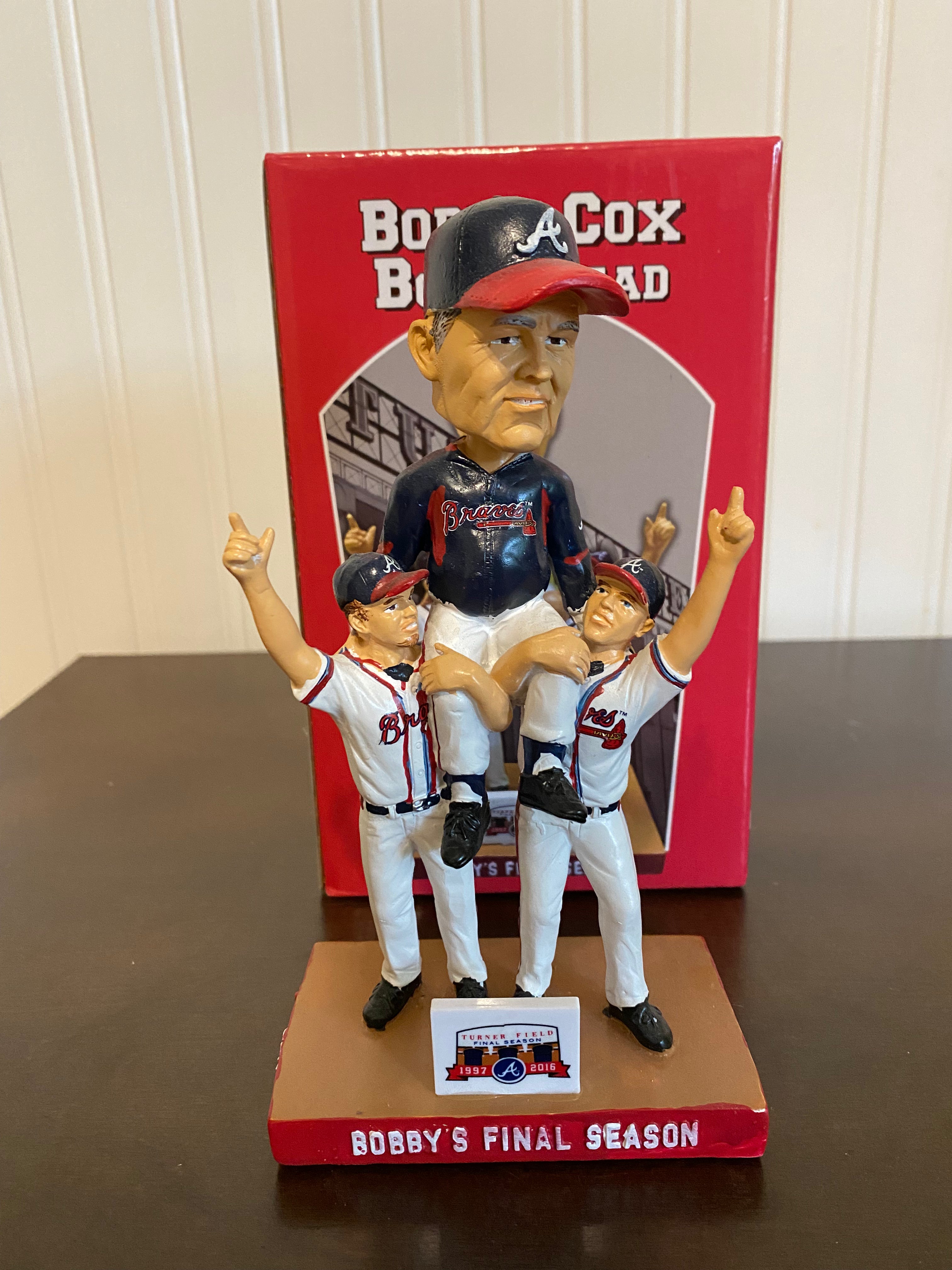 Bobby Cox Final Season Bobblehead – Atlanta Bobbles