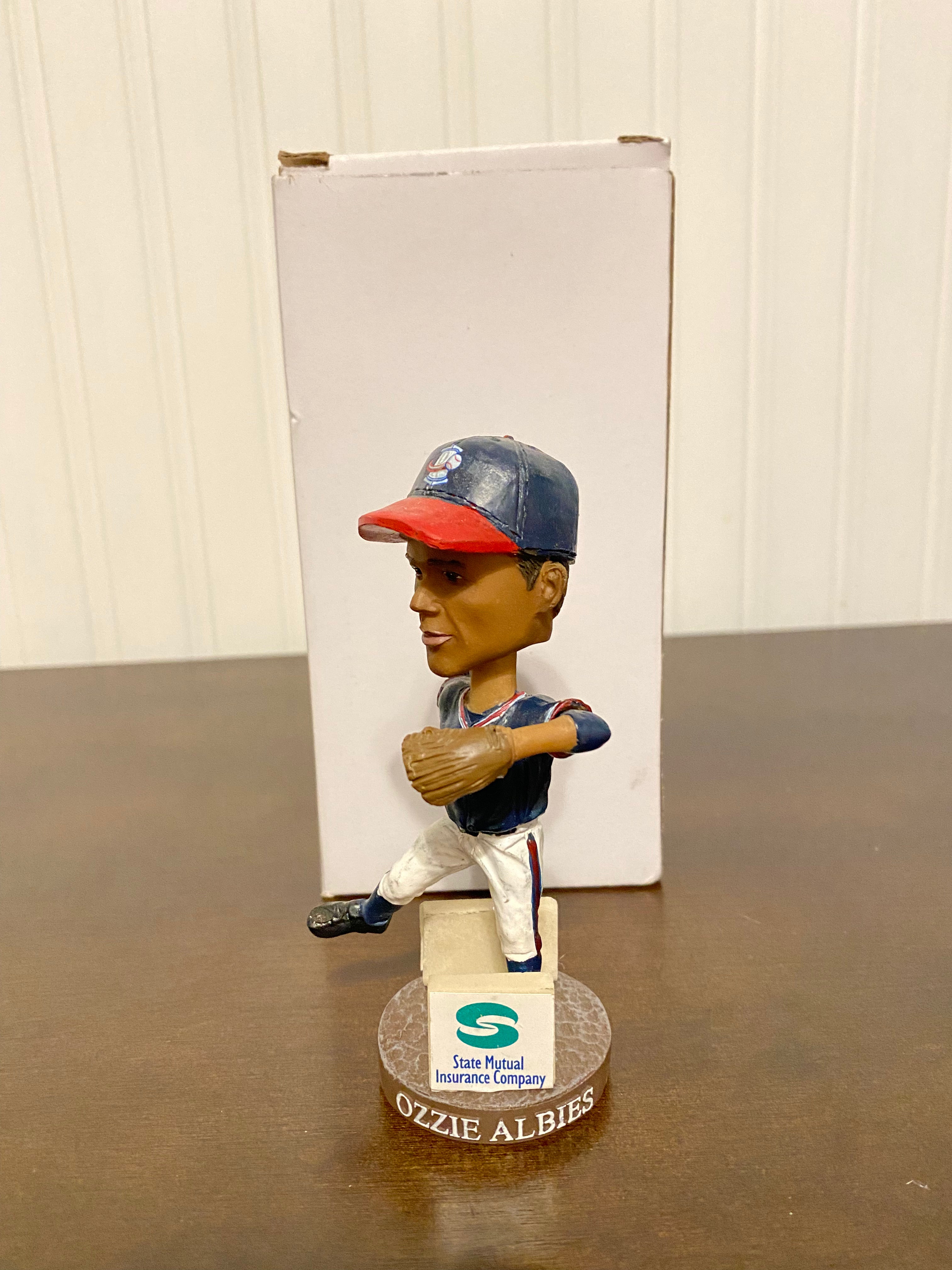 Ozzie Albies Rome Braves Mini Bobblehead – Atlanta Bobbles